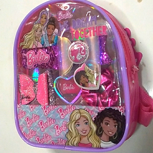 Barbie | Accessories | Barbie Hair Set Barbie Backpack | Poshmark